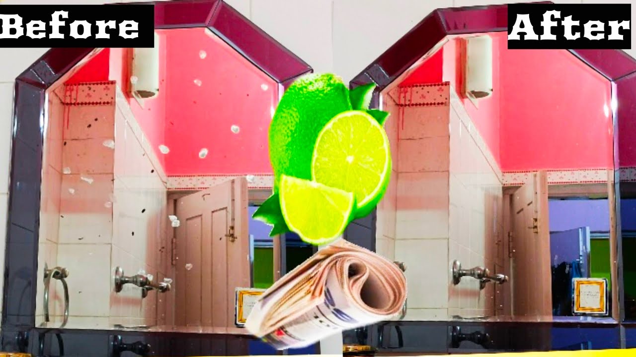 Easy Method To Clean Mirror At Home With Lemon Juice And News Paper ...