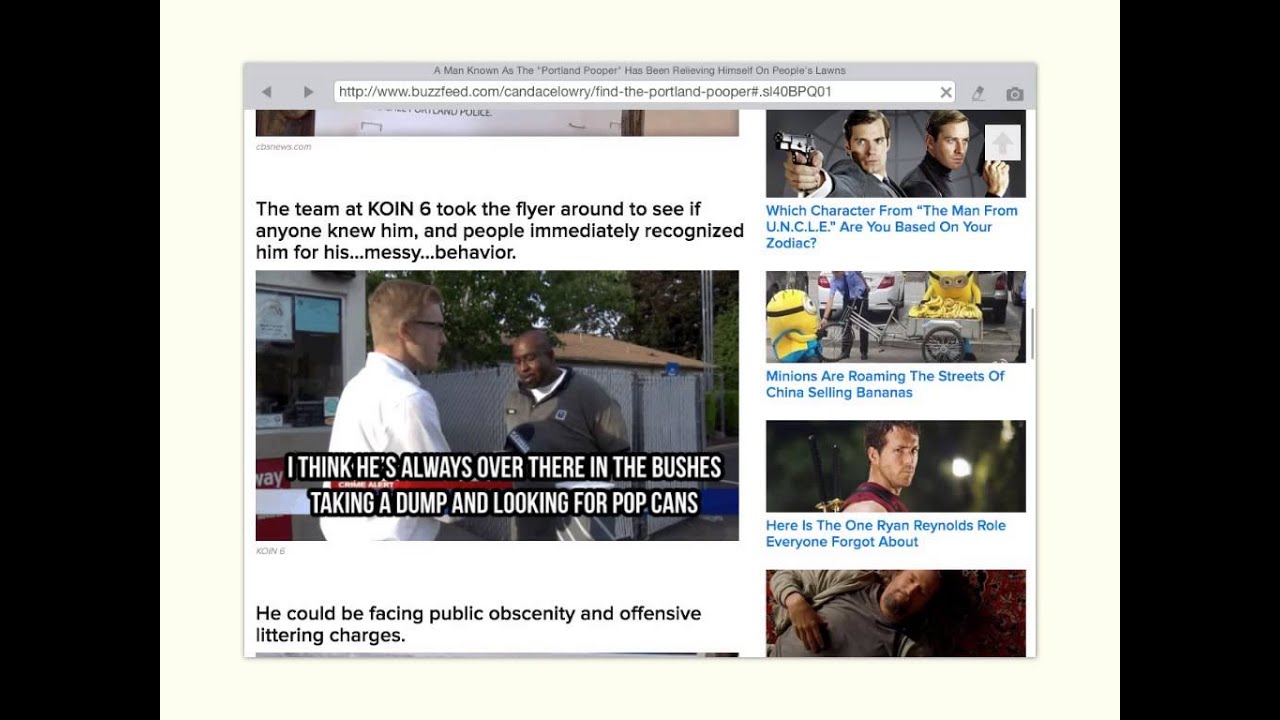 Portland pooper - YouTube