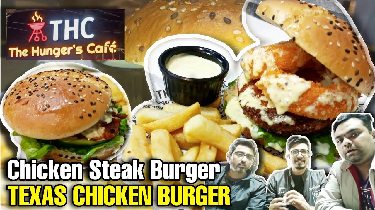 Texas Chicken Burger | Chicken Steak Burger review by @Sharifzaday ...