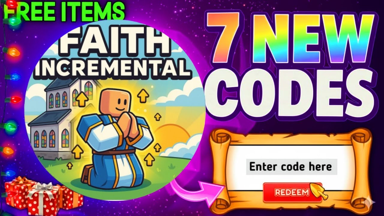 *SECRET UPDATE!* | Faith Incremental CODES 2026 (ROBLOX Faith ...