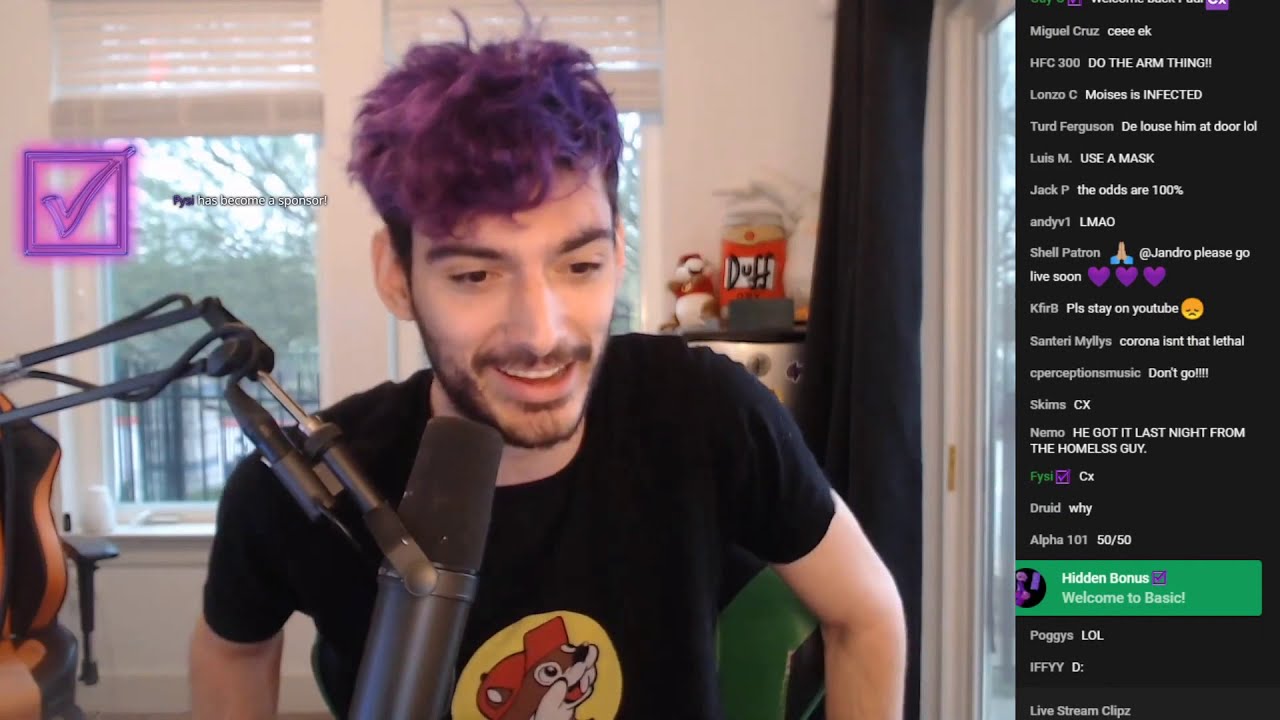 Ice Poseidon Returns to Youtube (Part 1/3)(First Stream Back from Mixer ...