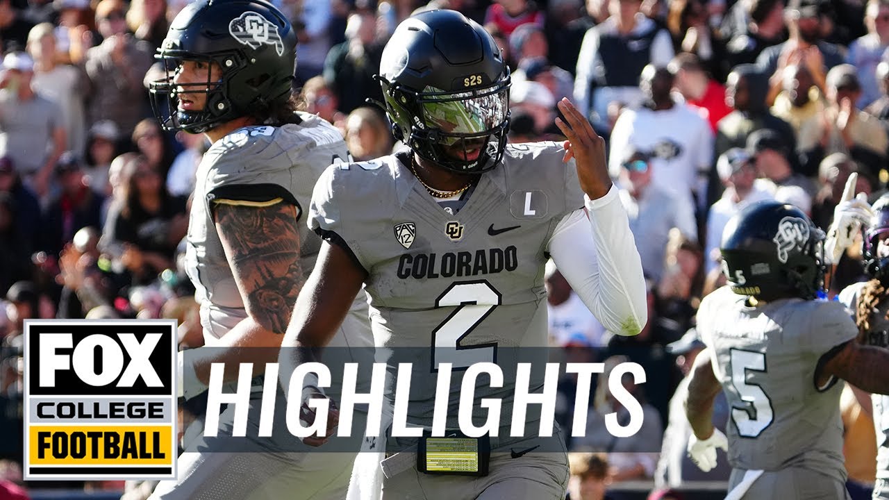 No. 21 Arizona Wildcats vs. Colorado Buffaloes Highlights | CFB on FOX ...