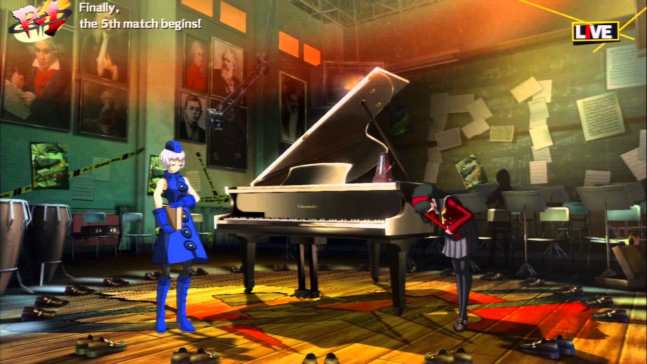 Persona 4 Arena (Elizabeth Arcade mode) - YouTube