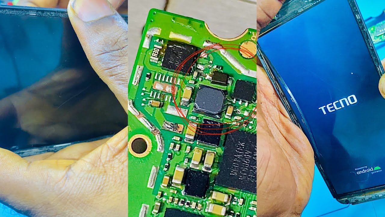 How to repair screen light in any phone 📲 - YouTube