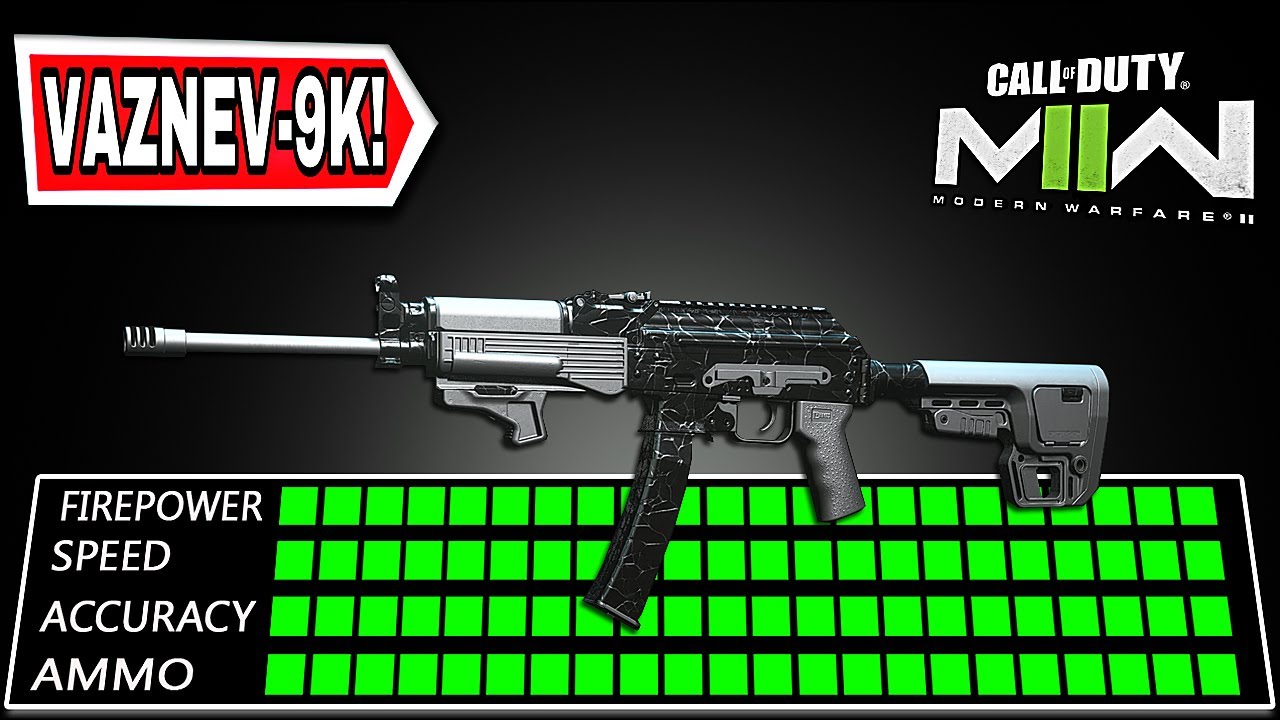 NOW the VAZNEV-9K is OVERPOWERING in MW2 🔥 (Best VAZNEV 9K Class Setup ...