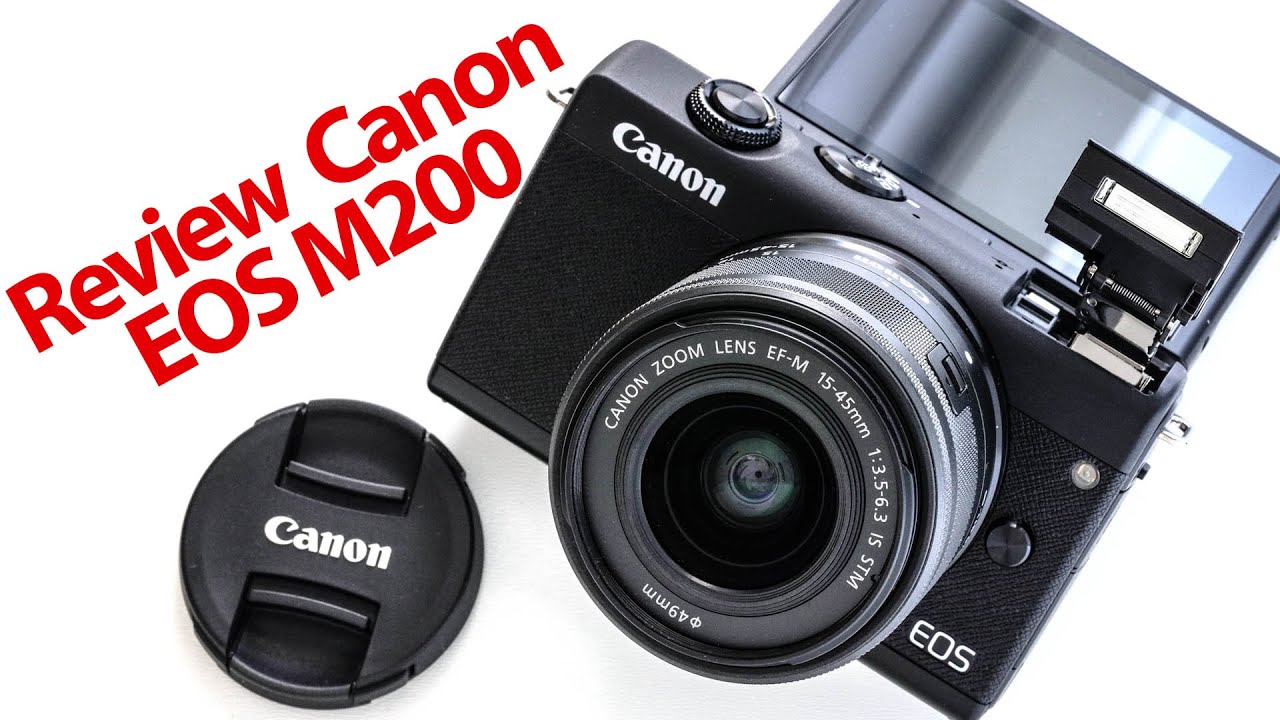 Review Canon EOS M200 - a câmera perfeita para e-commerce, influencers ...