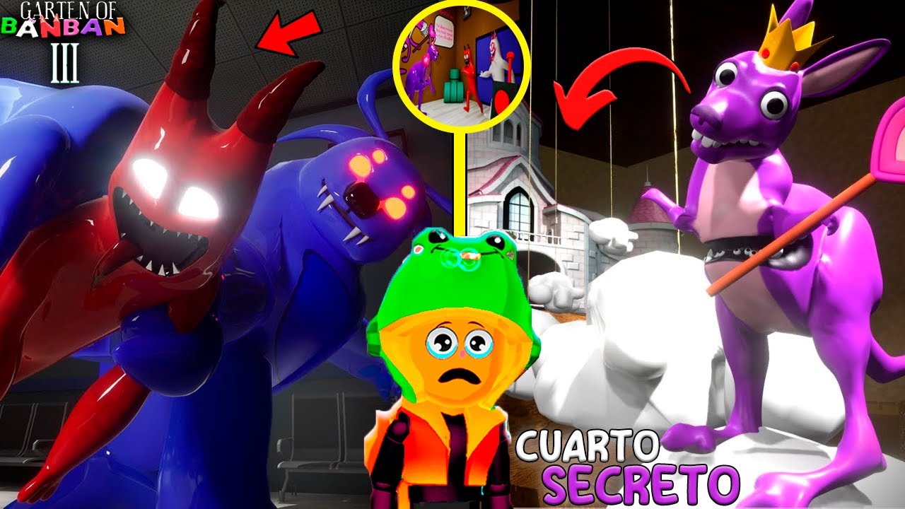 EVIL BANBAN vs DR. FLUFFYPANTS - CUARTO SECRETO de FAIRY URUROO GARTEN ...