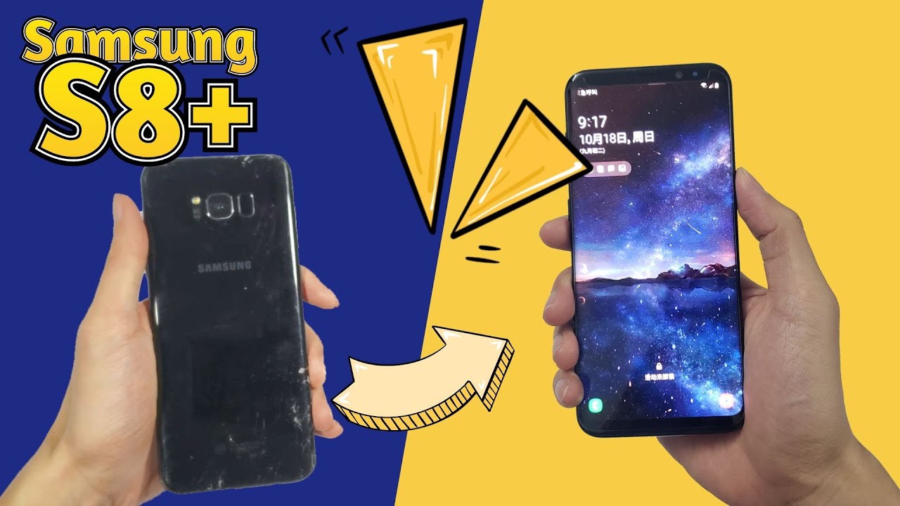 Easiest Way Samsung Galaxy Cell Phone Teardown, Screen and Back Glass ...
