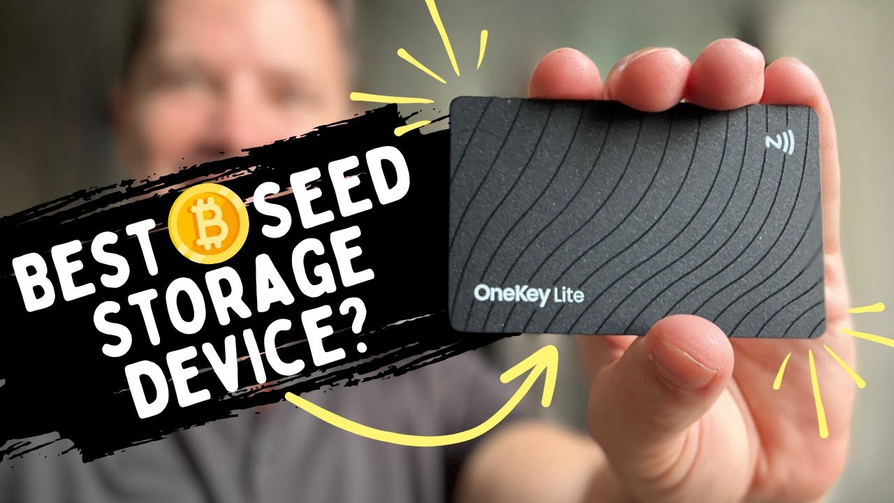 OneKey Lite NFC Card | Seed Storage Endgame? - YouTube