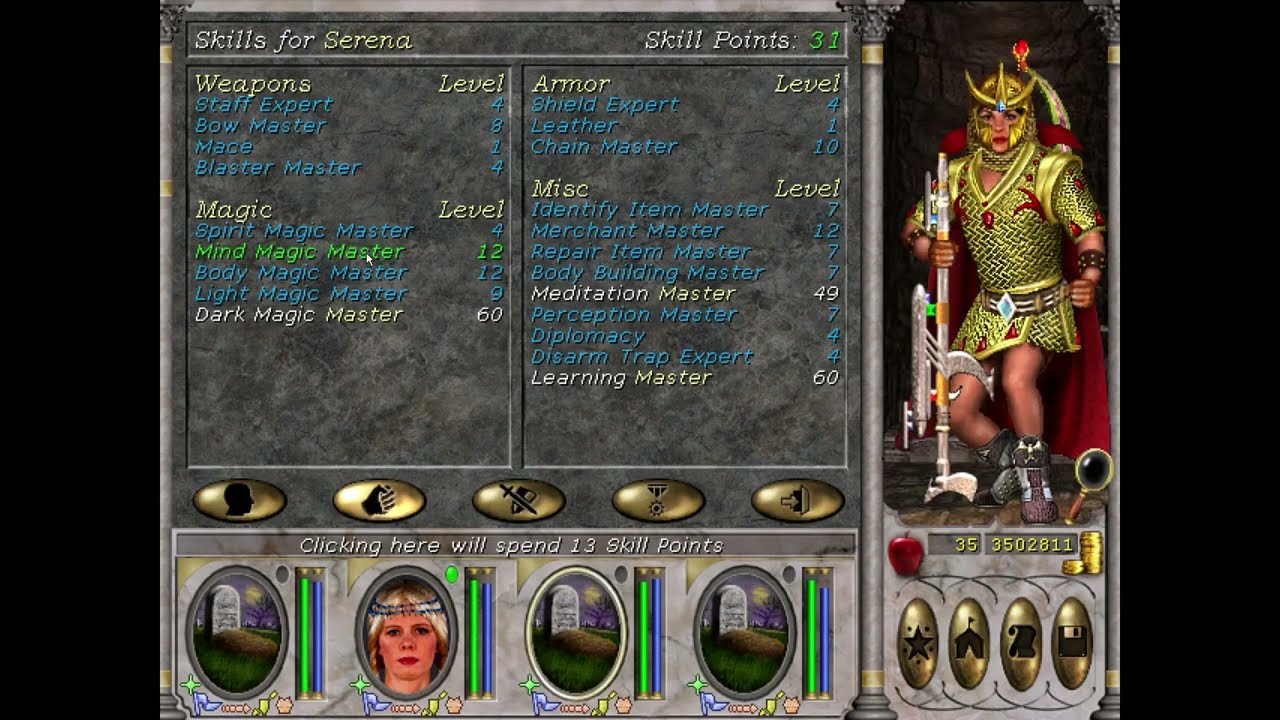 Might and Magic 6 Bows with zero recovery time - YouTube