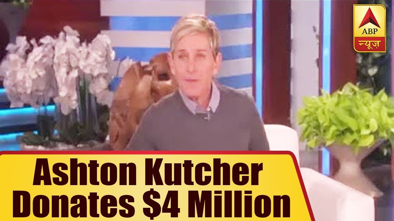 Ashton Kutcher Makes Ellen DeGeneres Cry With A Surprise $4 Mn Donation ...