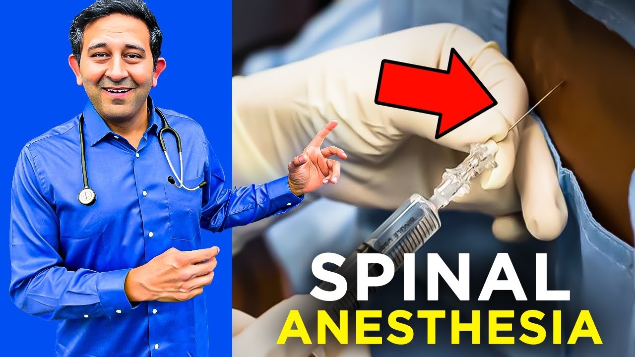 Live Spinal Anesthesia For Child's Surgery - YouTube