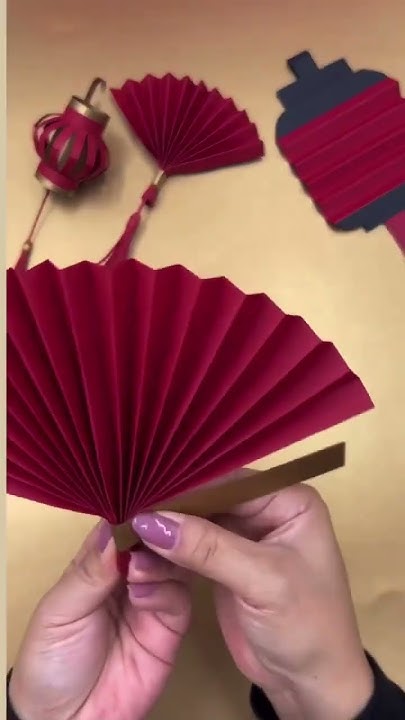 3 DIY Lunar New Year Paper Crafts - YouTube