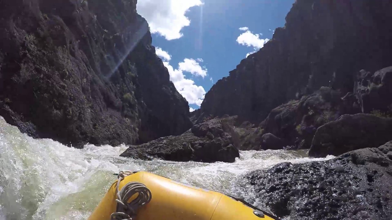 Rapids of Garat - YouTube