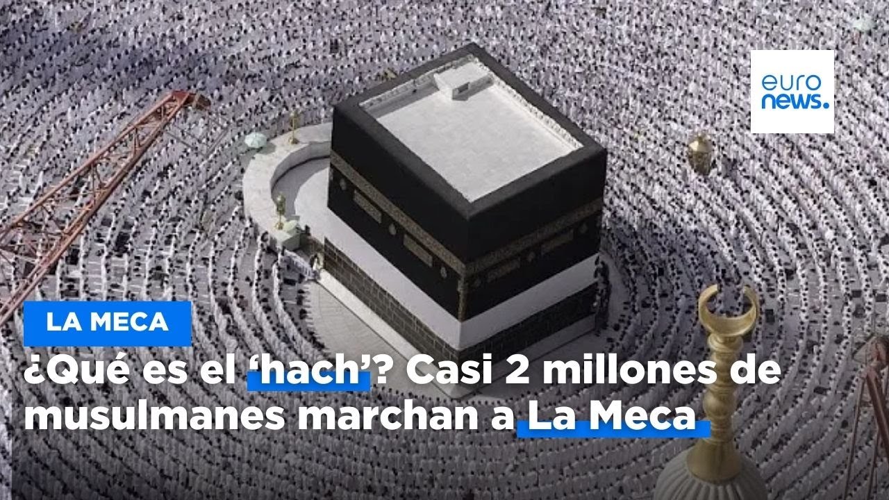 El hach: Peregrinación hacia La Meca de casi 2 millones de musulmanes - YouTube