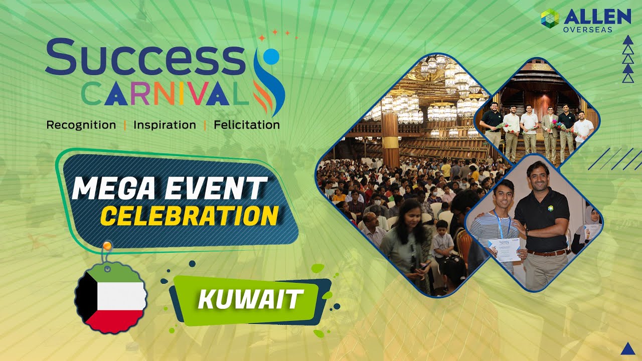 Mega Event Celebration in Kuwait 🔥 Success Carnival 2022 🏆 ALLEN ...