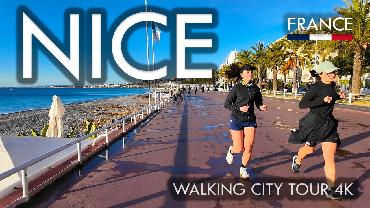 NICE WALKING TOUR 4K | PROMENADE DES ANGLAIS | FRANCE - YouTube