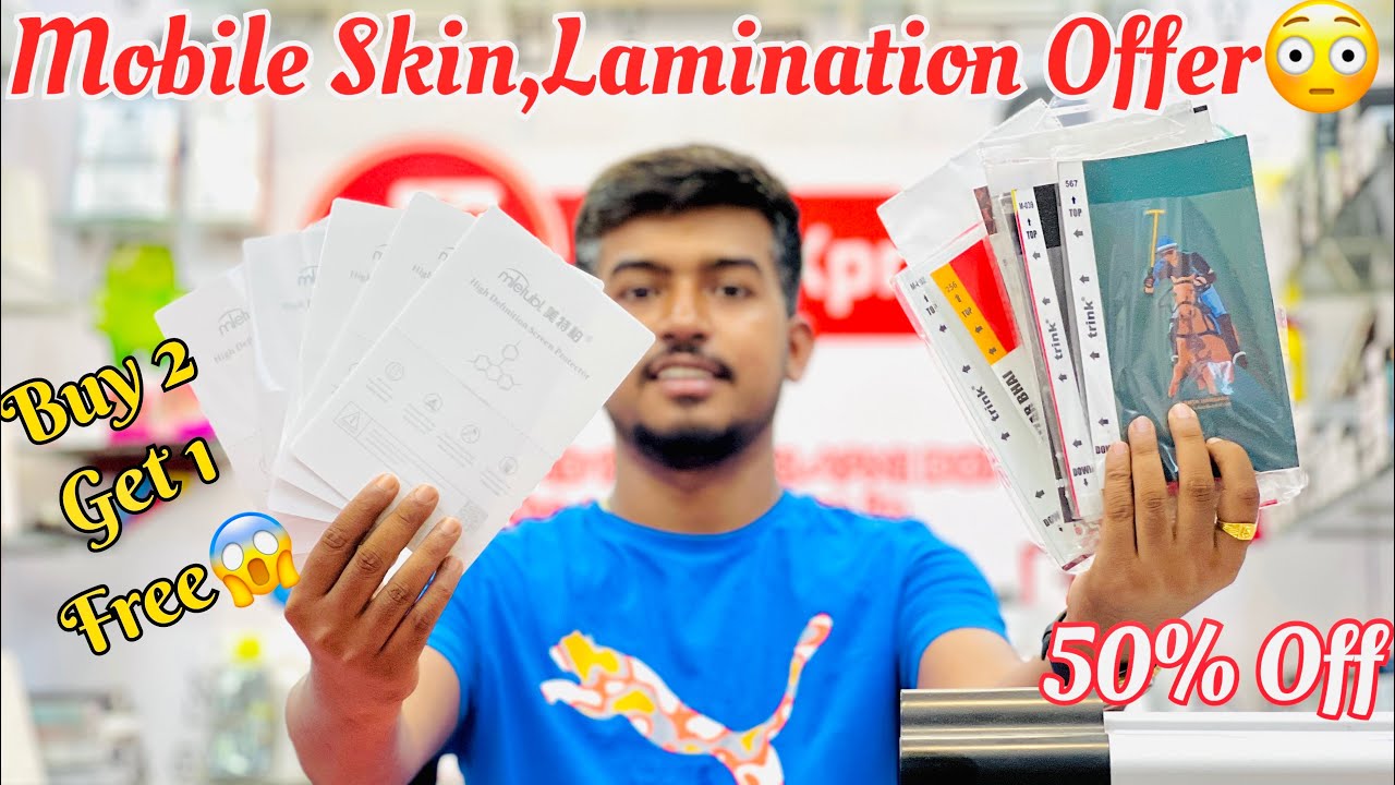 Mobile Skin,Lamination,Screen Gurd, Cover Big Offer😳 Buy 2 Get 1 Free😱 ...