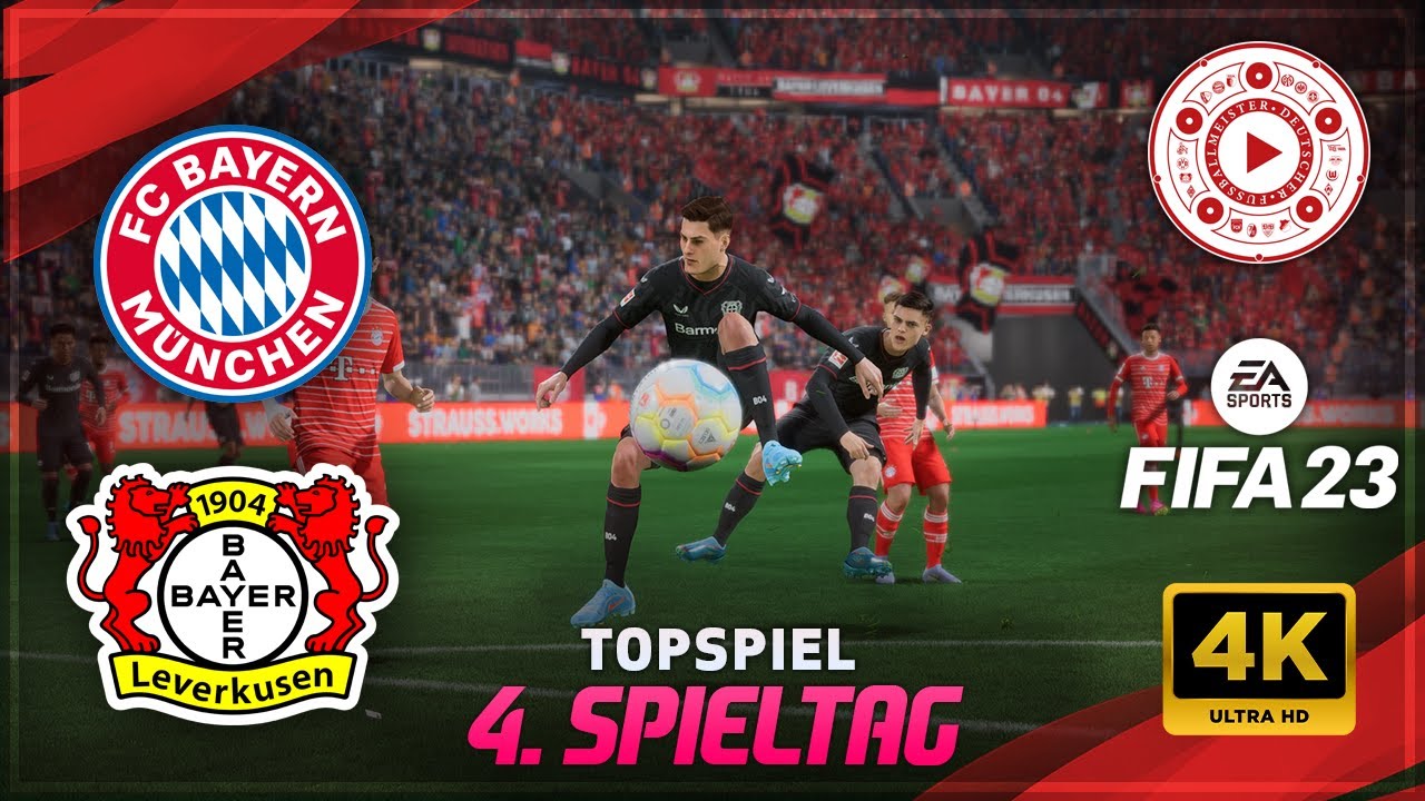 FIFA 23: FC BAYERN MÜNCHEN vs. BAYER 04 LEVERKUSEN I BUNDESLIGA I 4 ...
