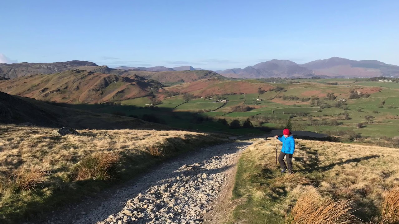 Helvellyn range - YouTube