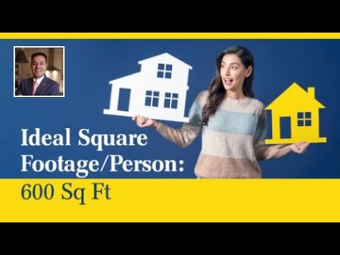 Ideal Square Footage/Person: 600 Sq Ft | Ayudando a mi comunidad! - YouTube