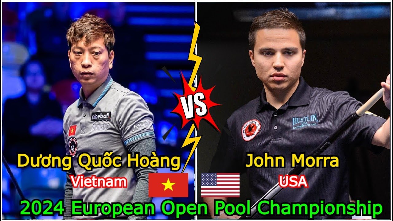 Duong Quoc Hoang VS John Morra | 2024 European Open Pool Championship ...