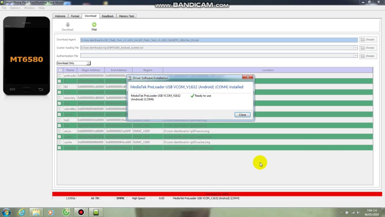 hướng dẫn up rom hãng pt mobile p10 chi tiết 2019 - TPLUS P10 - YouTube