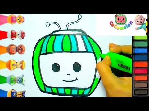 Cocomelon | Cocomelon drawing for kids and Toddlers| #@jtpkids #262 # ...