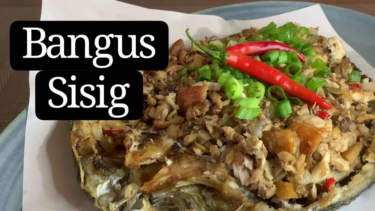 BANGUS SISIG RECIPE | a milkfish recipe with onions, chili, soy sauce ...