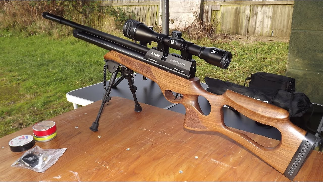 Falcon and Air Arms pellet shoot off 06 11 17 - YouTube