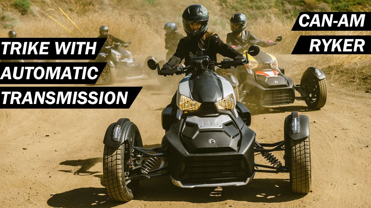 A Super Trike with Automatic Transmission - YouTube