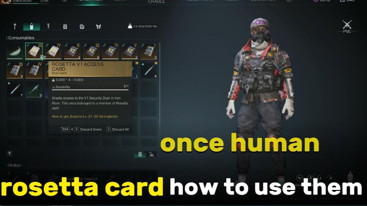 once human how to use rosetta card - YouTube