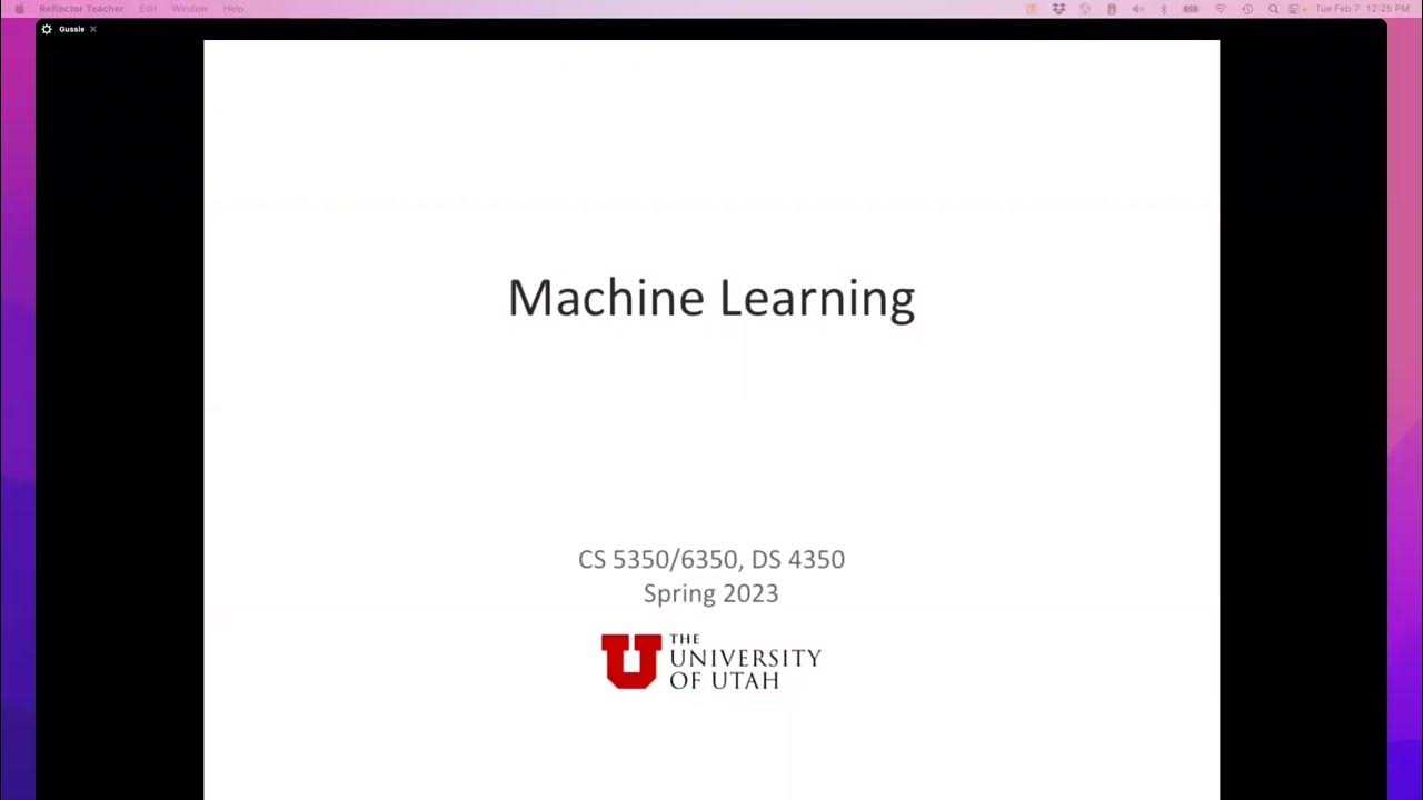 Machine Learning: Lecture 9: Perceptron (continued) - YouTube