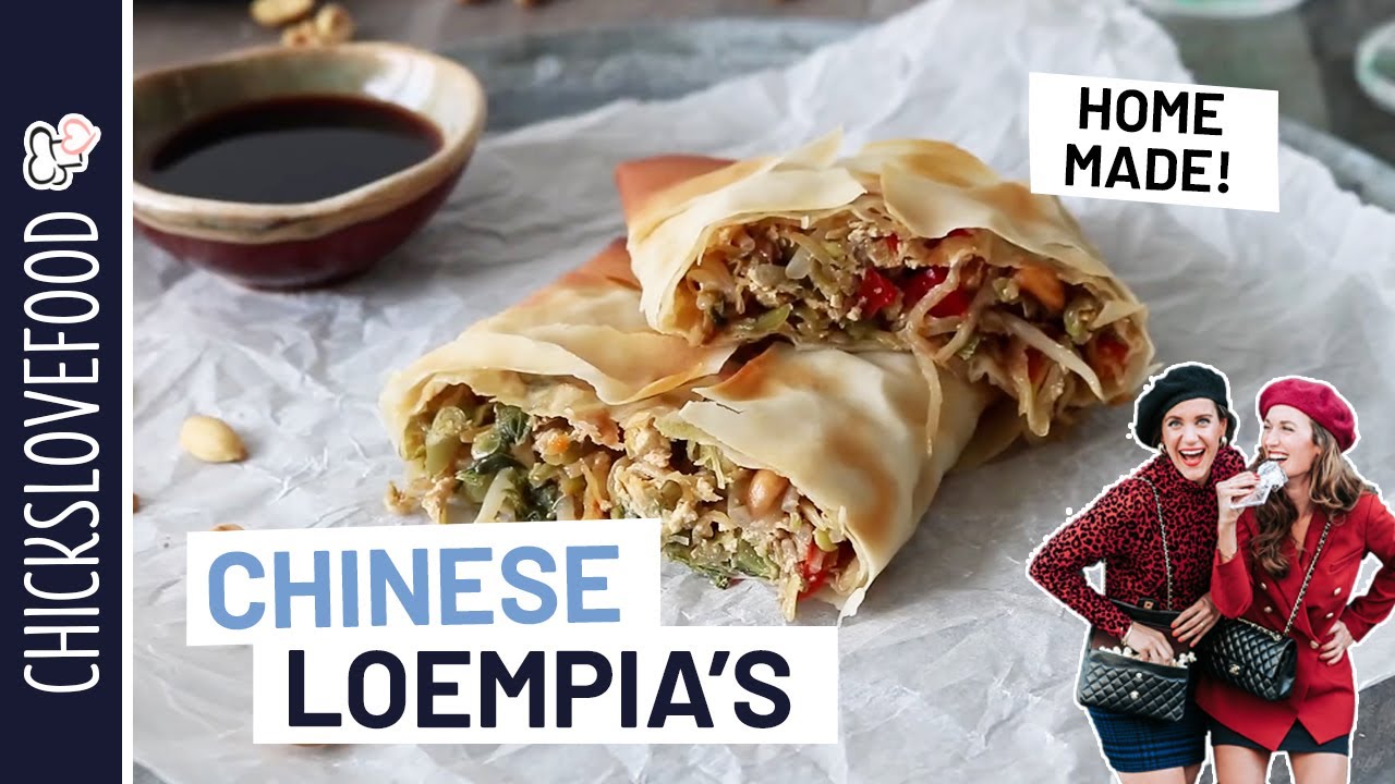 ZO MAAK JE ZELF CHINESE LOEMPIA'S | CHICKSLOVEFOOD - YouTube
