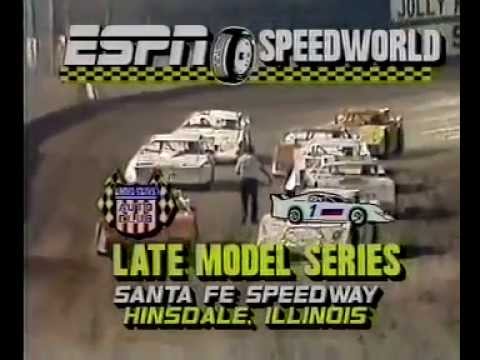 1987 USAC Late Models at Santa Fe Speedway (ESPN) - YouTube