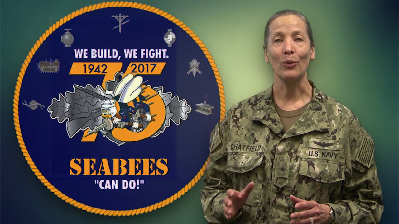 Happy 75th Birthday, Seabees! - YouTube