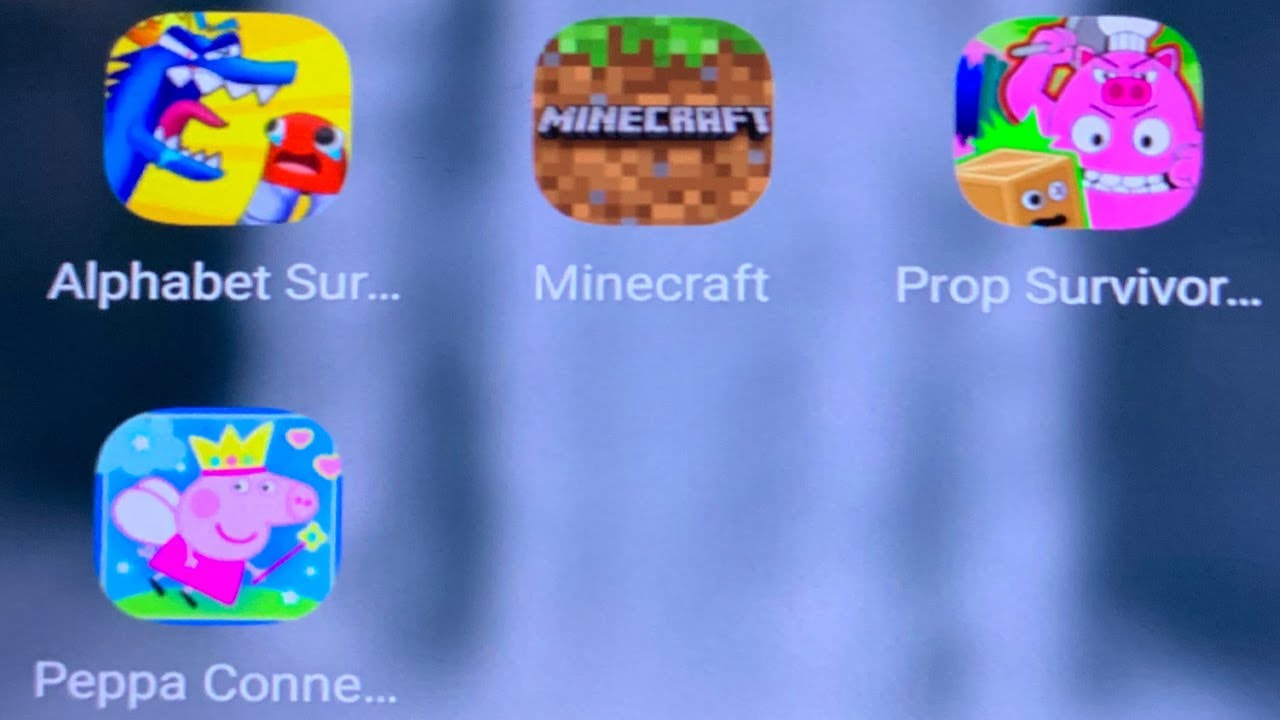 Alphabet Survival,Minecraft,Prop Survivor Monster Hunt,Peppa Pig ...