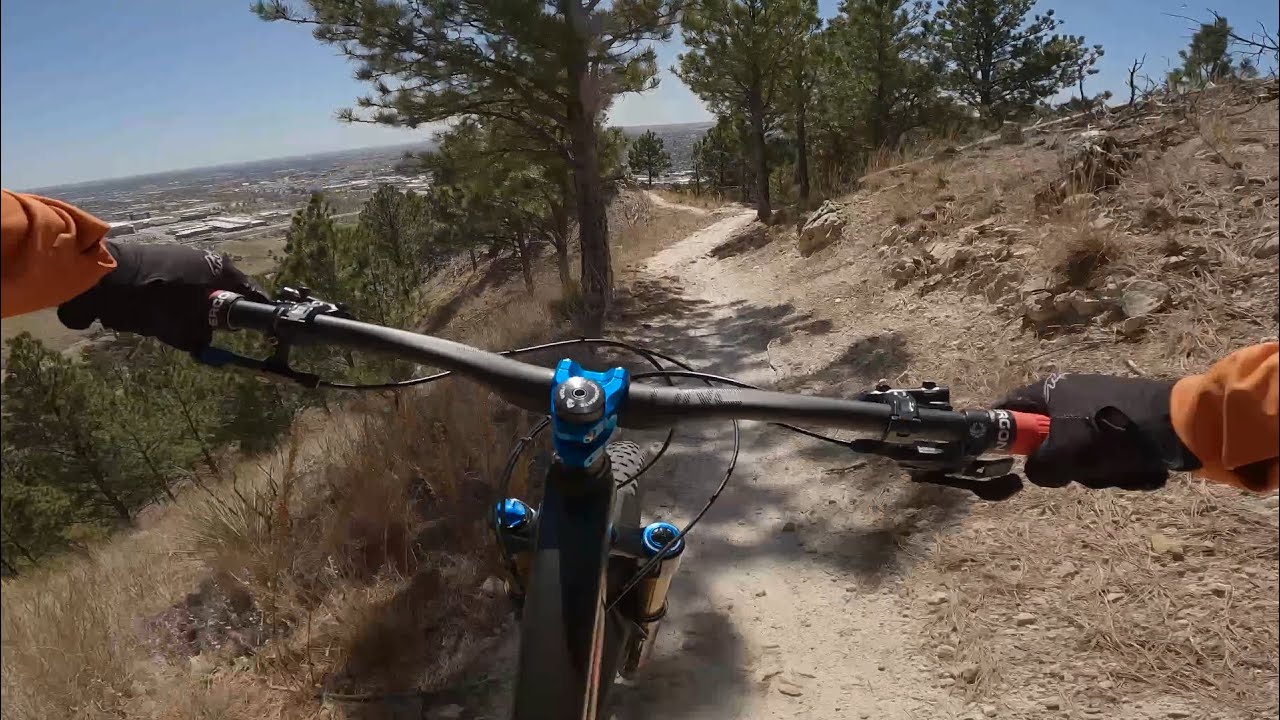 Mountain Biking in Downtown Rapid City, SD - YouTube