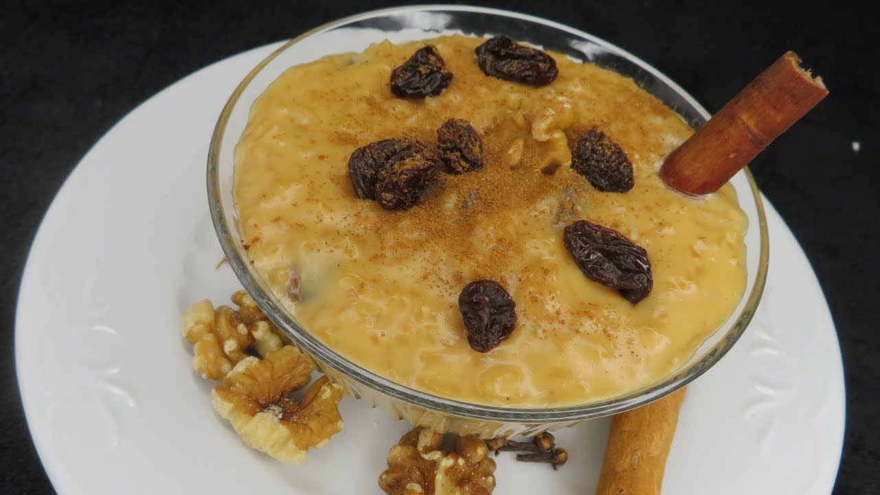 COMO PREPARAR ARROZ ZAMBITO/ POSTRE PERUANO - YouTube
