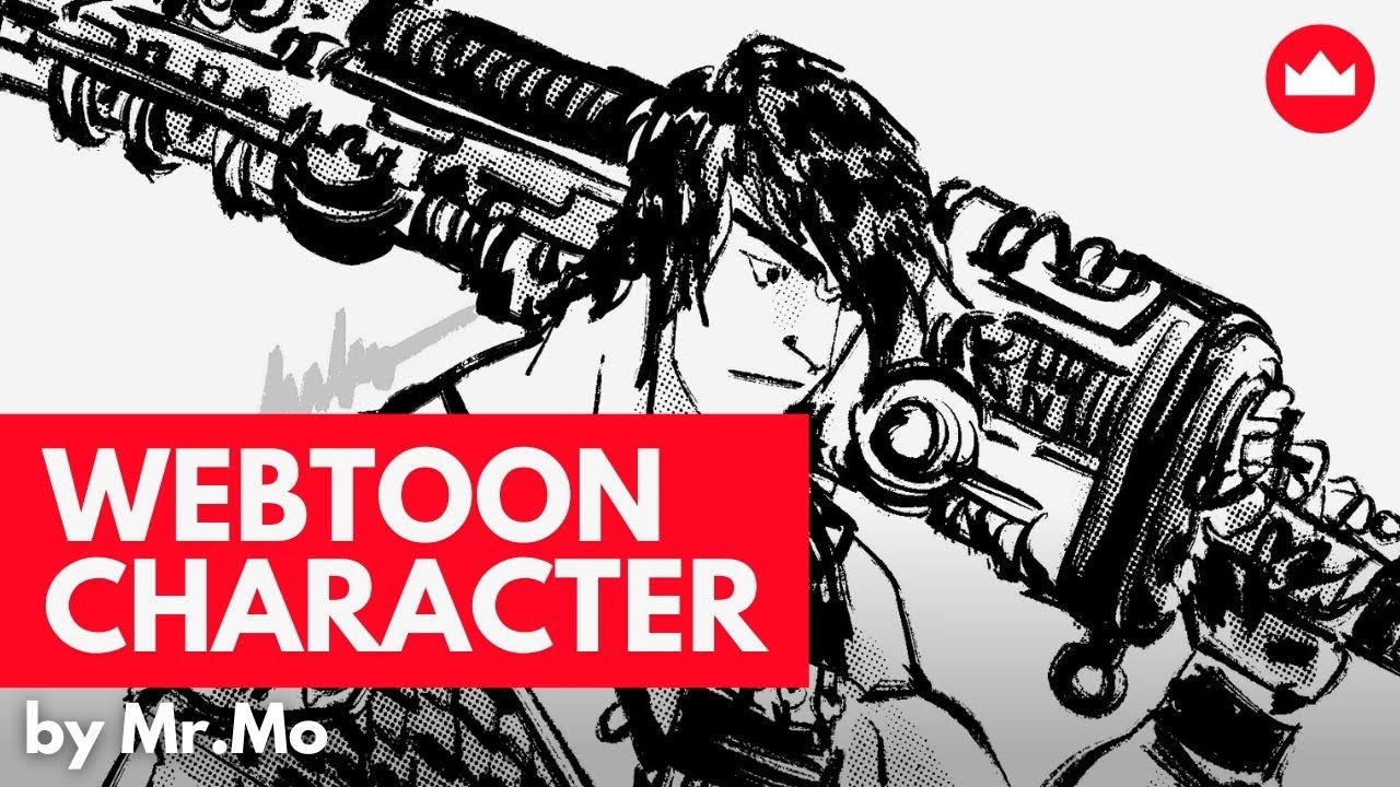 How I Create a Webtoon Character (Step by Step) - YouTube