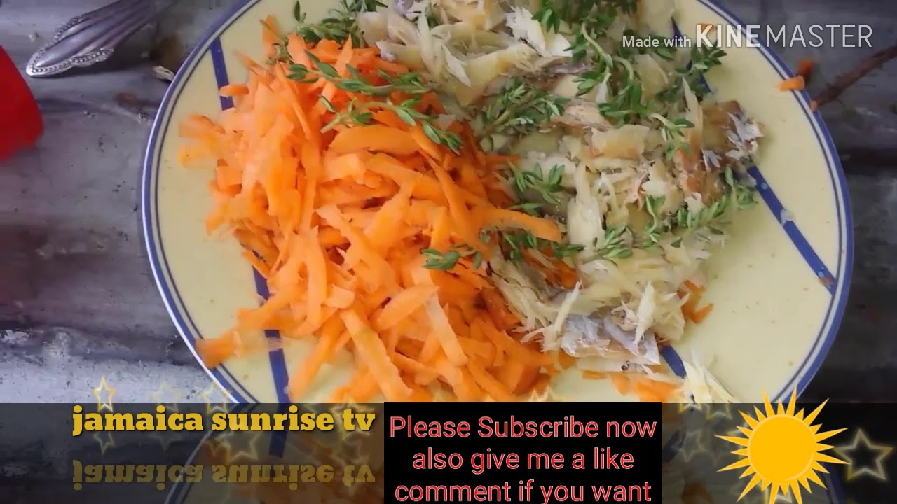 Steaming some pakCho Jamaican style - YouTube