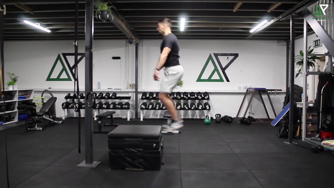 Snap Down Box Jump - YouTube