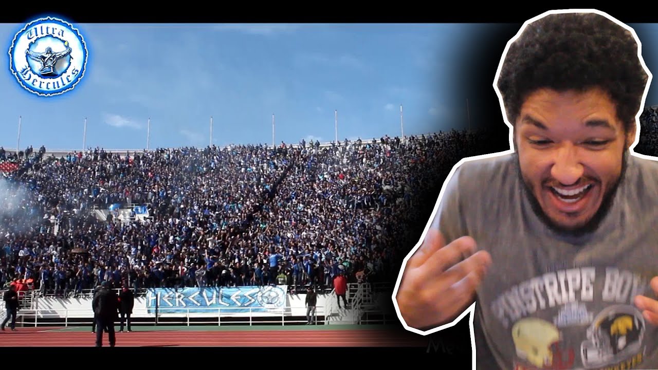 INSANE ULTRAS HERCULES!! Ittihad Tanger Ultras || REACTION (اتحاد طنجة ...