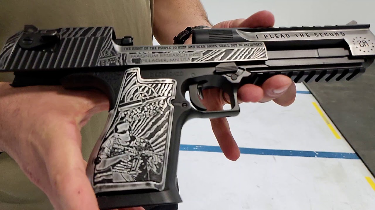 Shooting a very custom Desert Eagle - YouTube