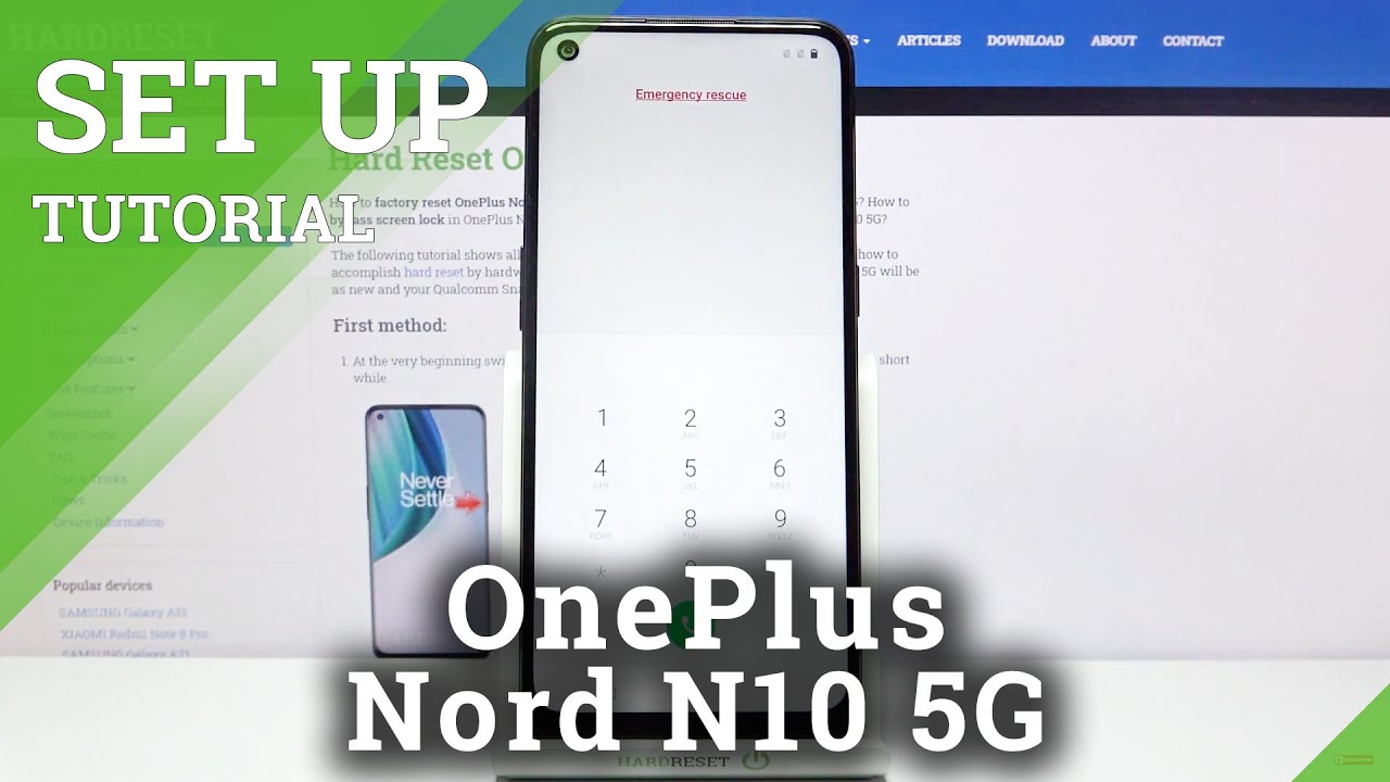 How to Set Up OnePlus Nord N10 5G – Initial Activation & Configuration ...