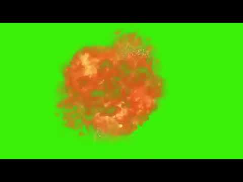 Chroma Key, Explosion (Green Screen) - YouTube