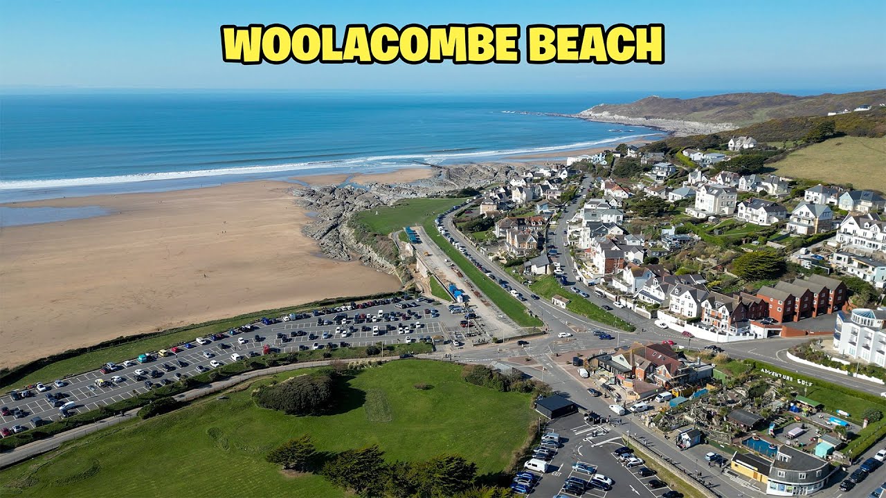 Ultimate Coast Drive - Woolacombe Beach I 4k 🚘 - YouTube
