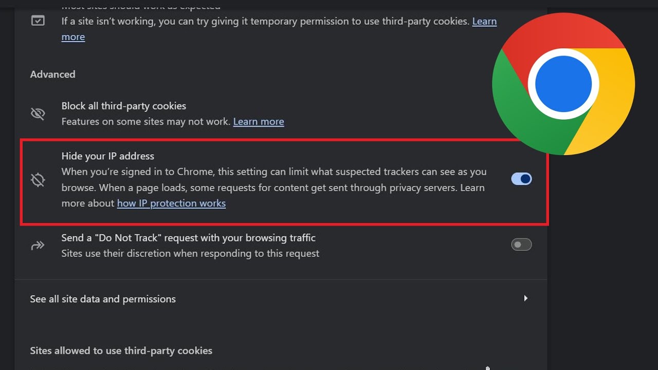 Chrome's new "IP Protection" arrives in Preview, masking your IP address - YouTube