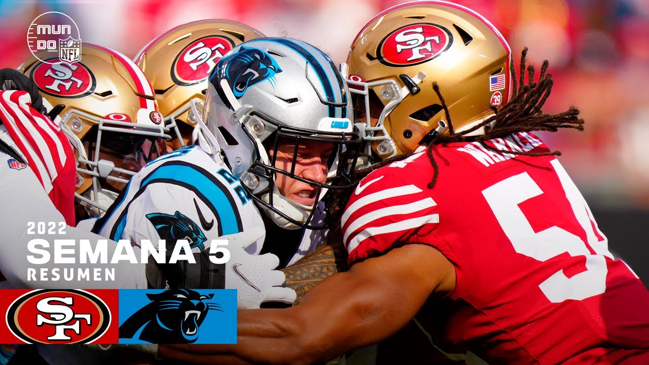 San Francisco 49ers vs. Carolina Panthers | Semana 5 NFL | Resumen ...