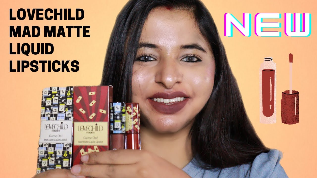 ***NEW*** LOVE CHILD MAD MATTE LIQUID LIPSTICK || DETAILED REVIEW ...
